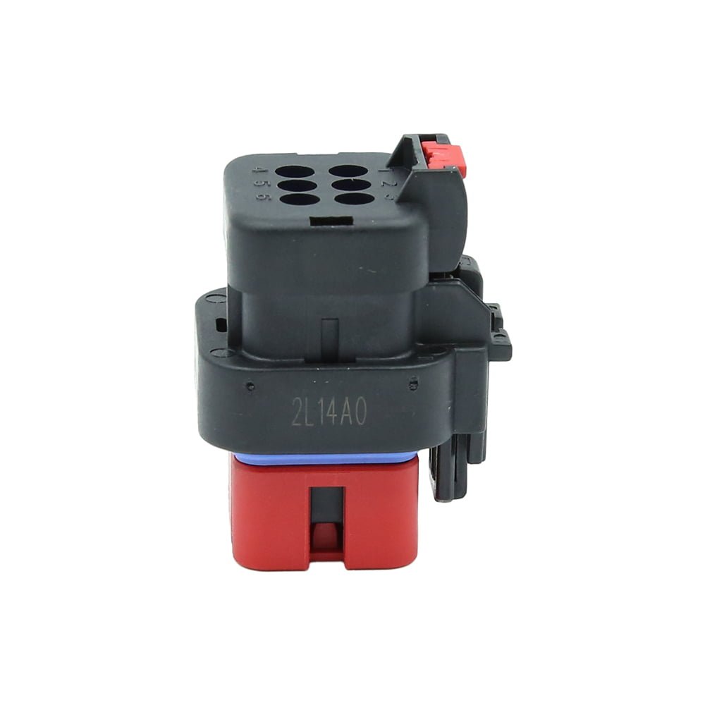 Housing for Female Terminals, Wire-to-Wire, 3 Position, .244 in [6.2 mm ...