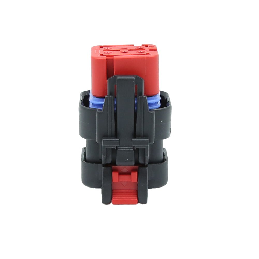 Housing for Female Terminals, Wire-to-Wire, 3 Position, .244 in [6.2 mm ...